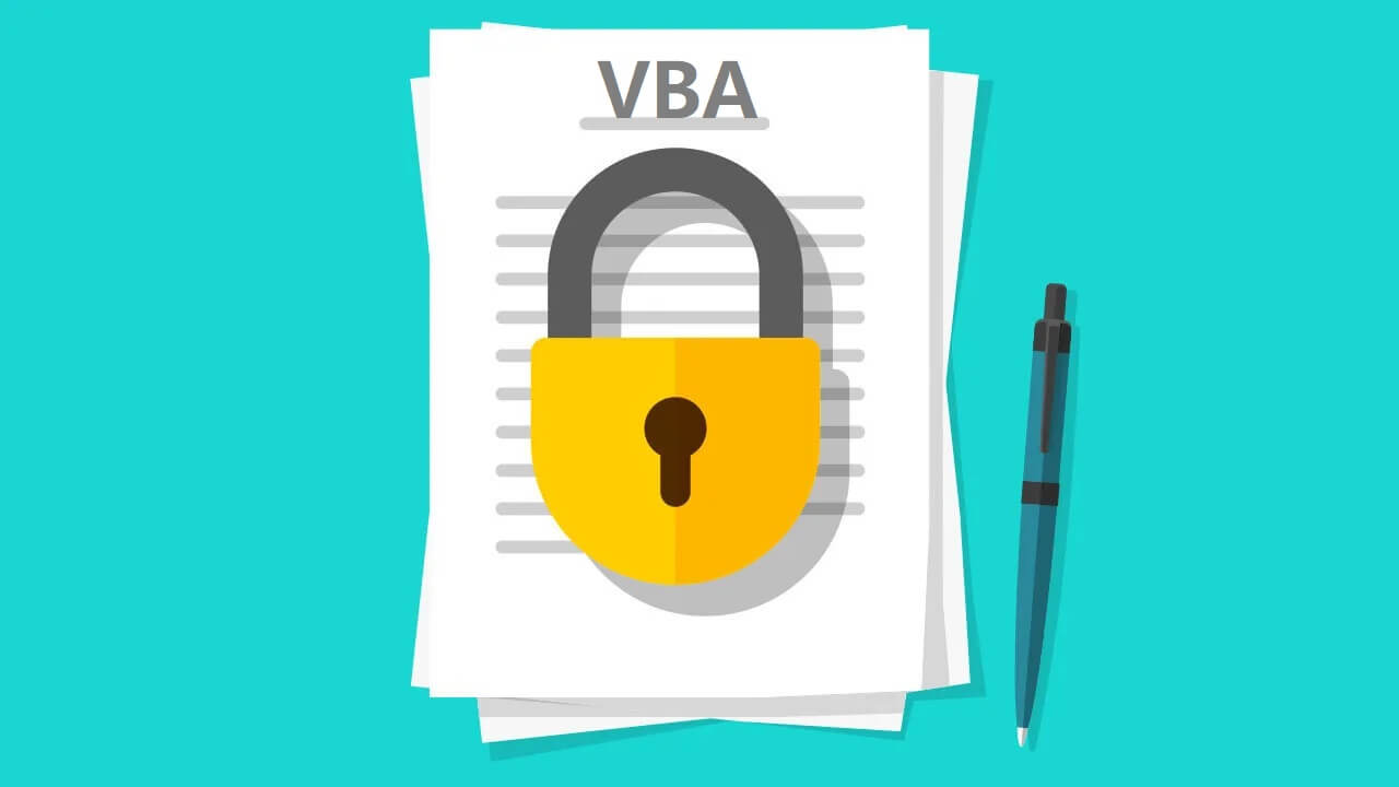 4 Ways To Protect Vba Visual Basic For Applications Code Filelem