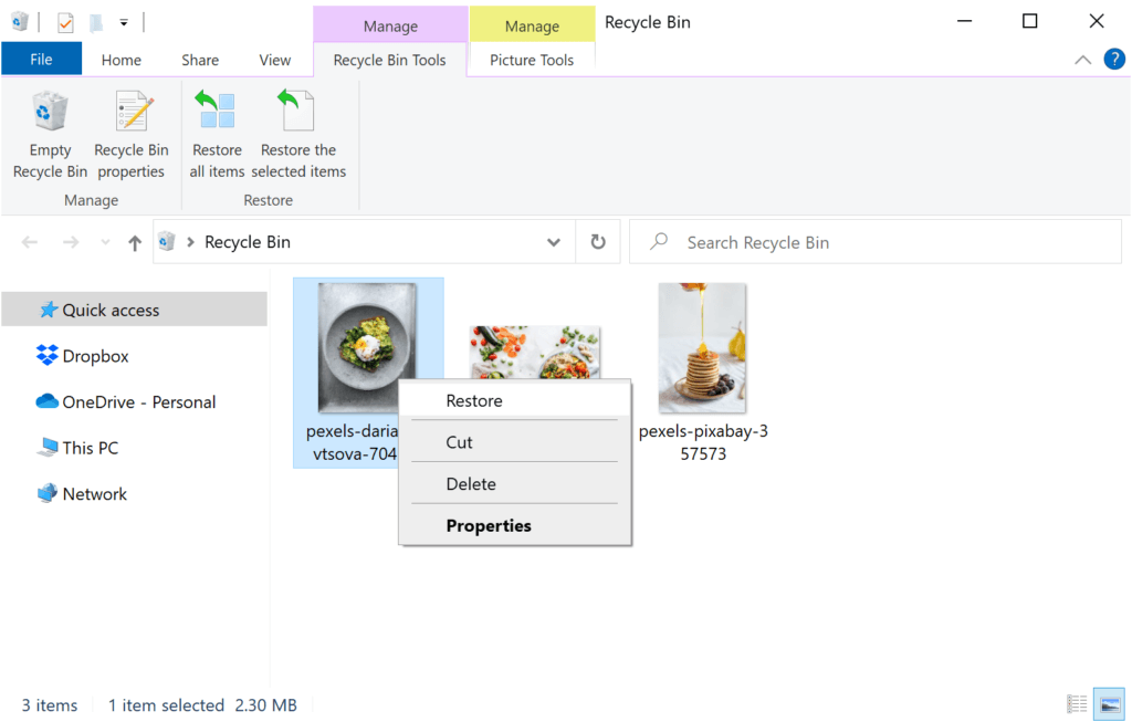 How to Recover Deleted Photos from Windows 10 Computer - Filelem