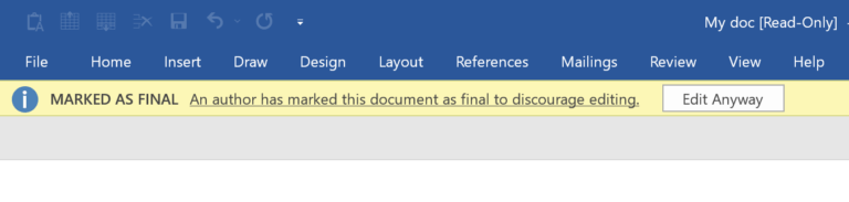 How to Change a Word Document from Being Read Only to Normal - Filelem